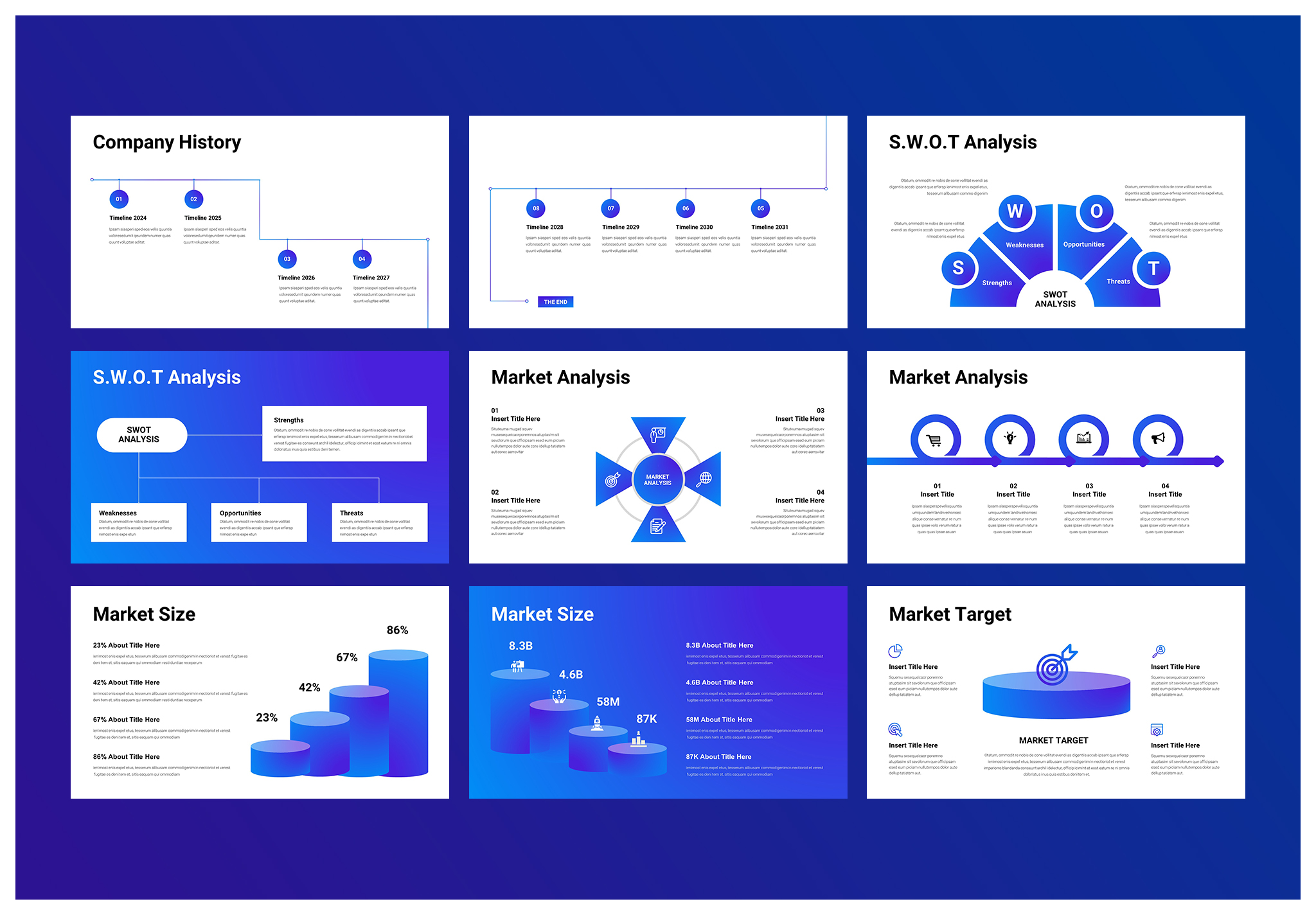 Corporate Business Google_Slide Template, Presentation Templates ...