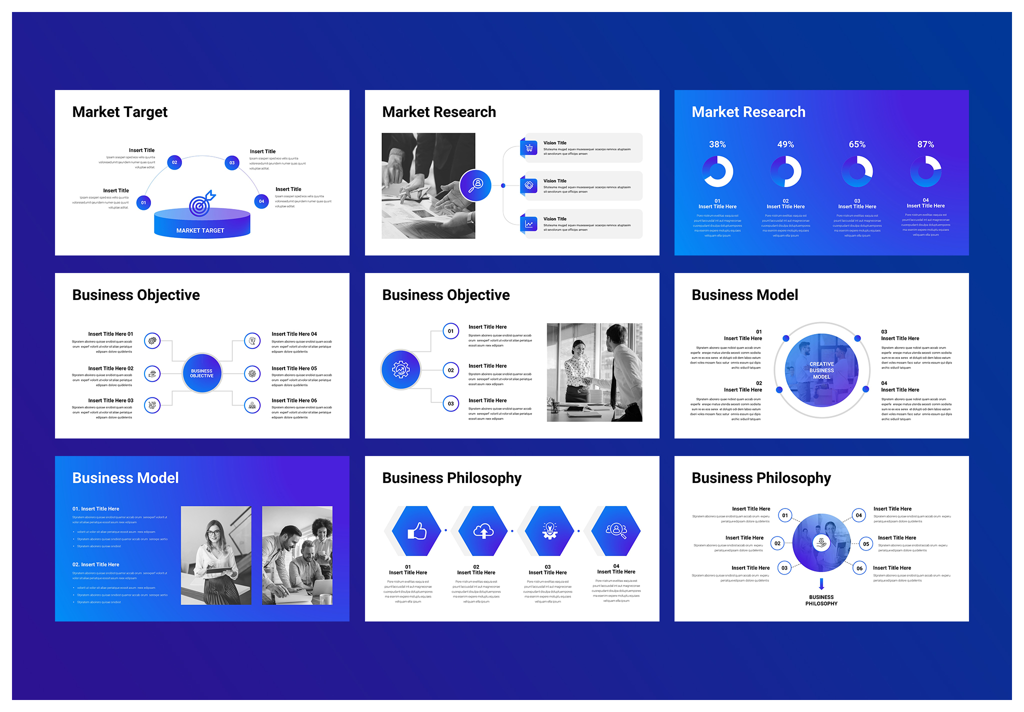 Corporate Business Google_Slide Template, Presentation Templates ...