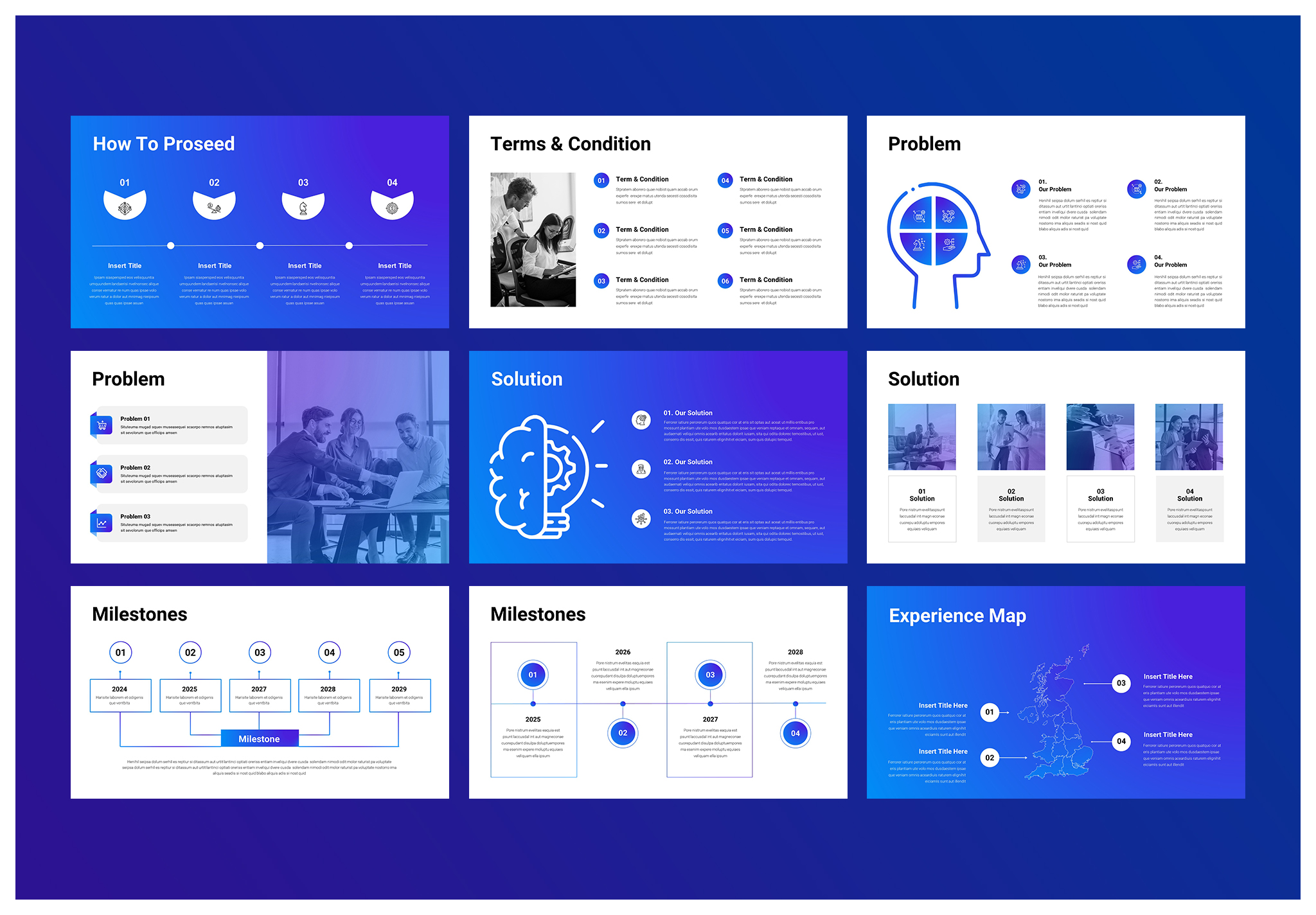 Corporate Business Google_Slide Template, Presentation Templates ...