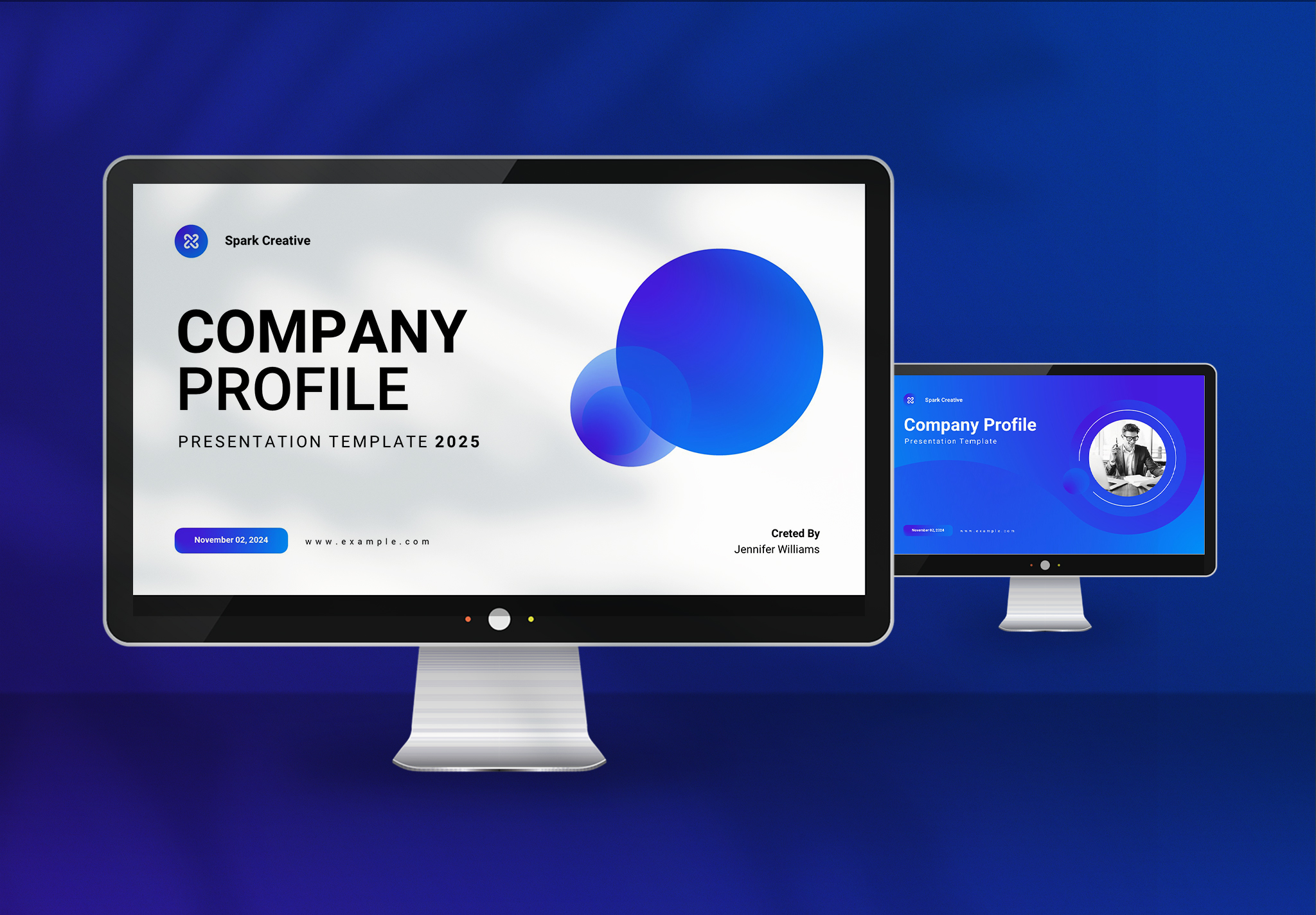 Corporate Business Google_Slide Template, Presentation Templates ...