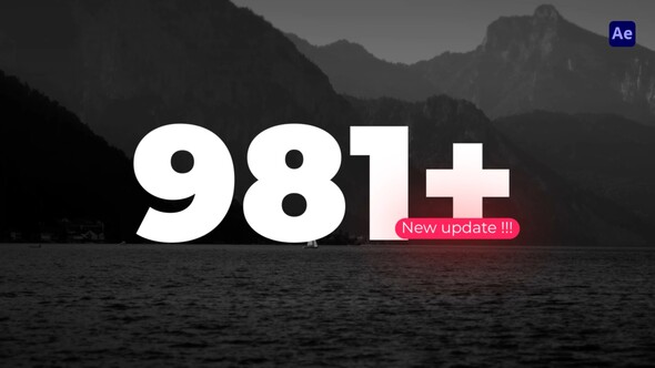 Number Text Animation - AE, After Effects Project Files | VideoHive