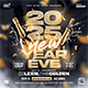 2025 New Year Party Flyer Template, Print Templates | GraphicRiver