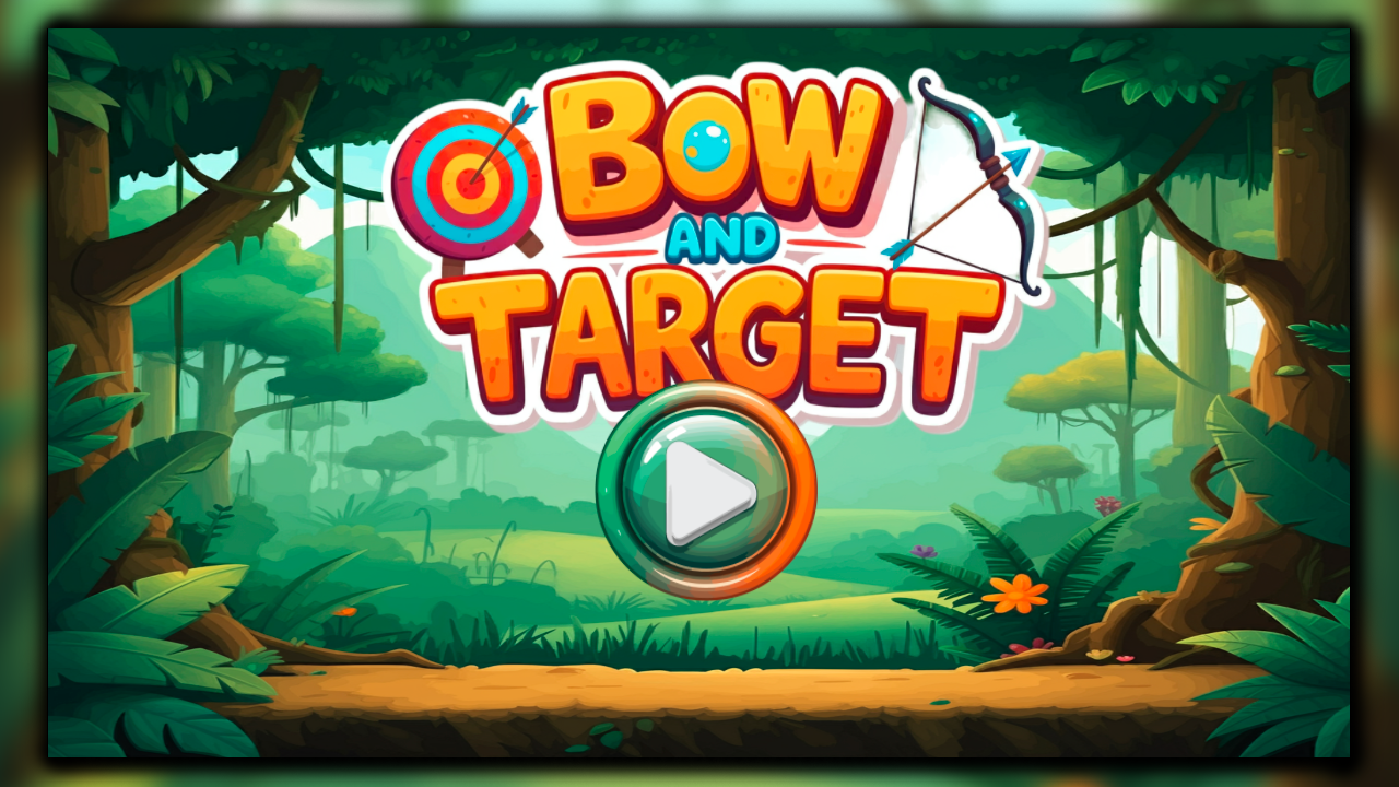 Bow and Target Construct 3 Game (HTML5, AdMob, C3P) by freegameassets2d_com