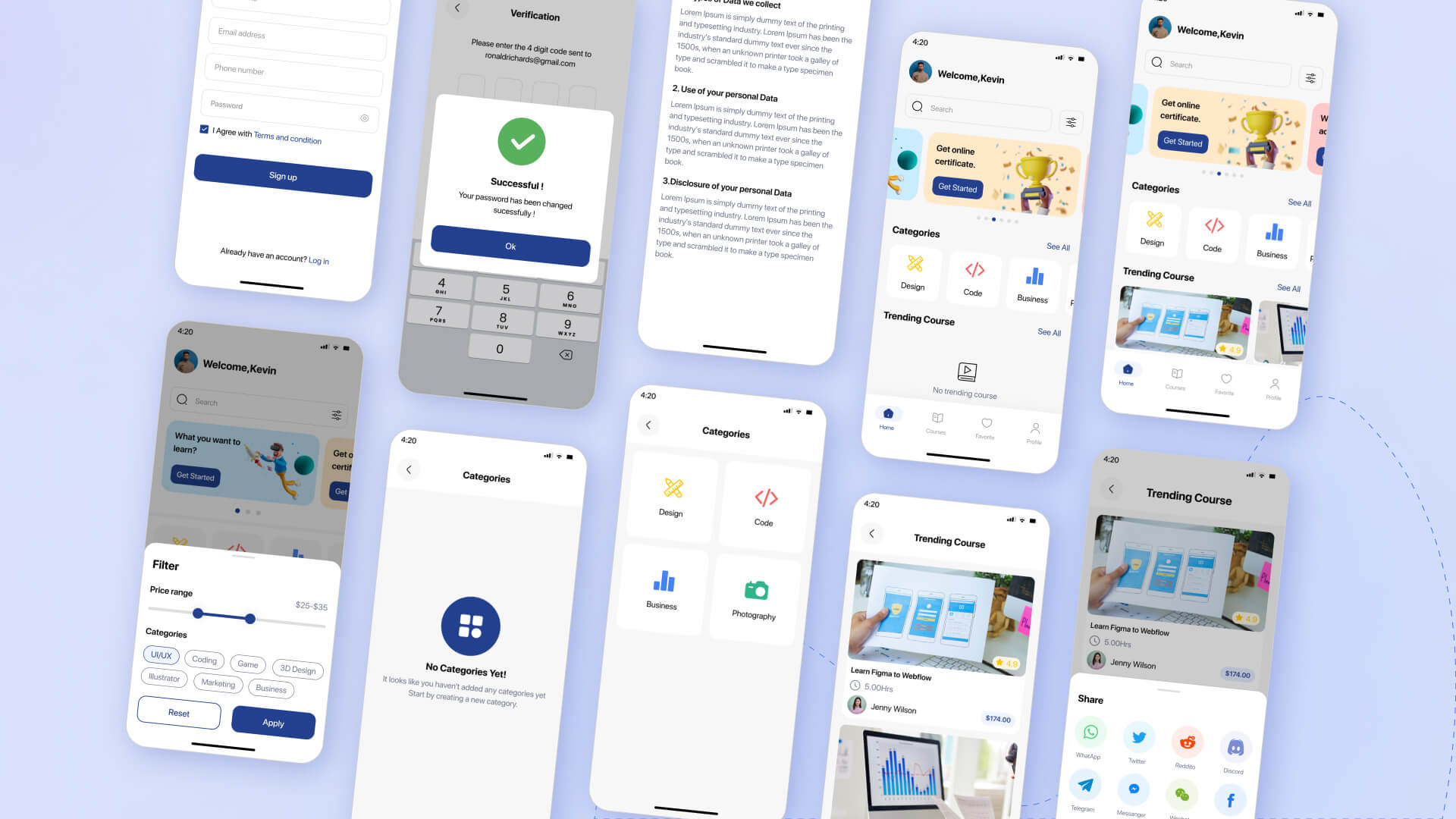 Entri – Education App in Flutter with Node.js Backend | Complete ...