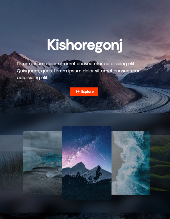 Responsive One-Page Tailwind CSS 3 HTML Template with Hero Carousel ...