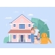 Family House Income, Vectors | GraphicRiver