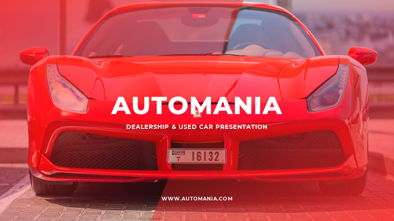 RevUp - Automotive PowerPoint Presentation Template, Presentation Templates