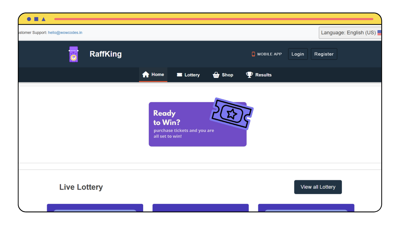 RaffKing – Complete PHP Lottery & Raffle Script with 38+ Payment ...