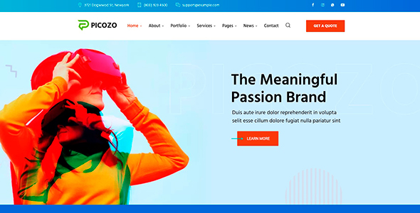 Picozo - Coworking and Office Space WordPress Theme by Templines | ThemeForest