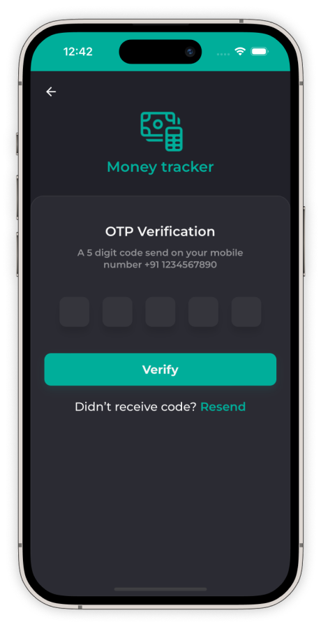Money Management App Template in Ionic | Finance App Template ...