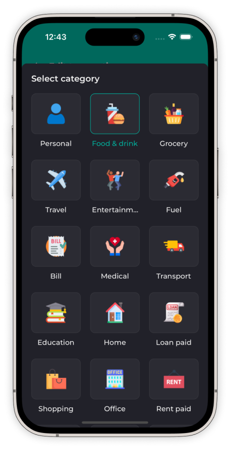 Money Management App Template in Ionic | Finance App Template ...