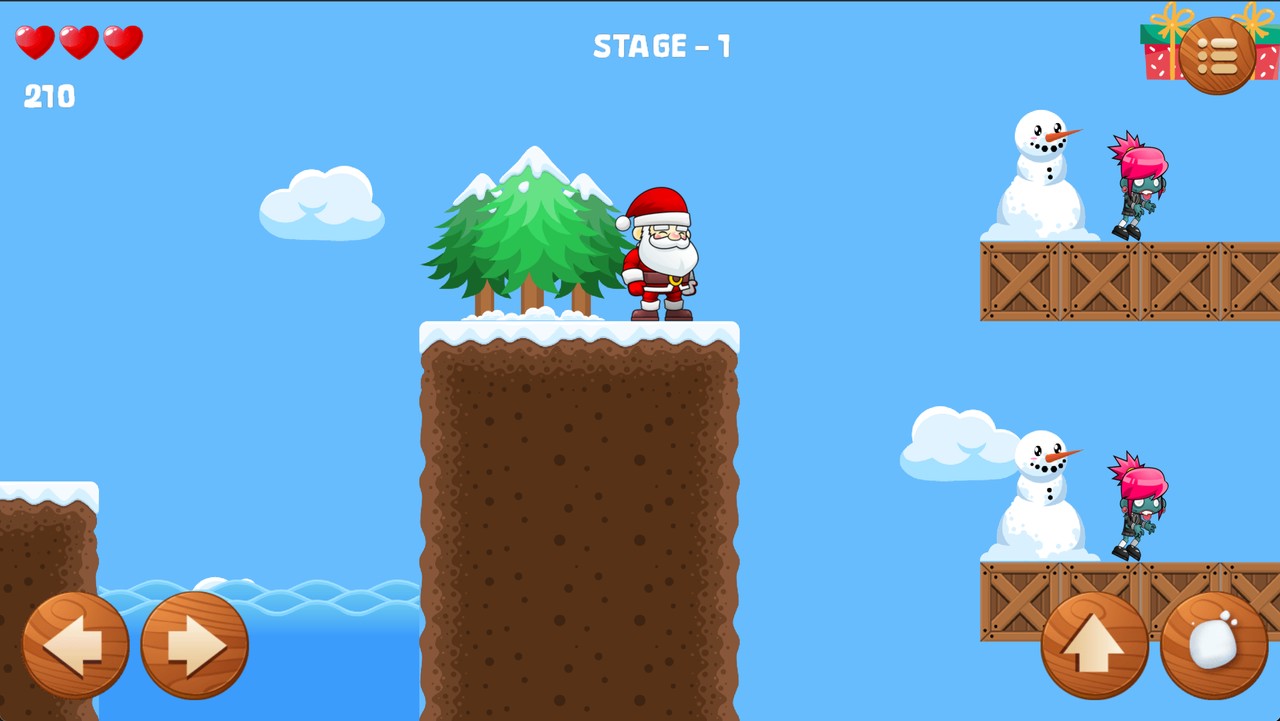 Santa Platformer - Cross Platform Platformer Game by raizensoft | CodeCanyon