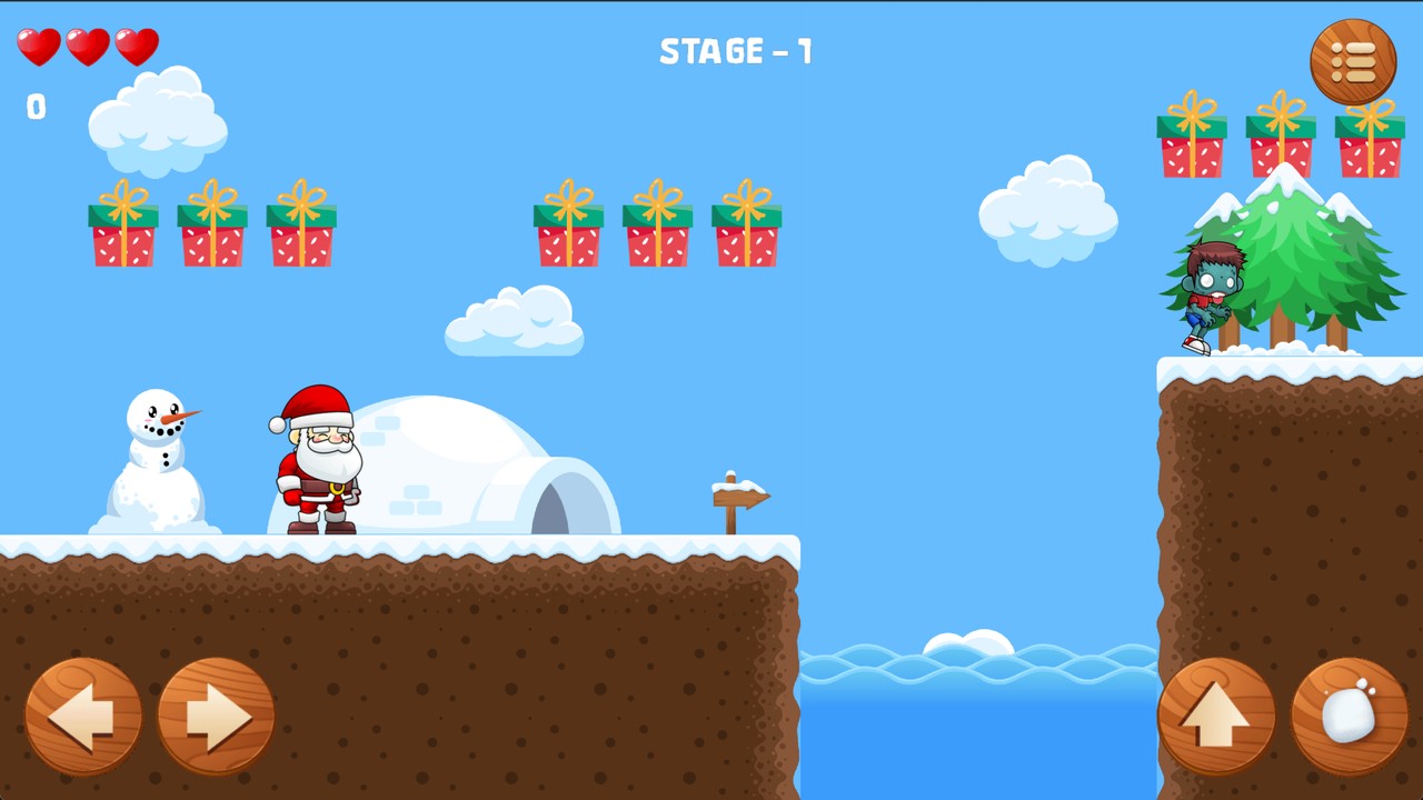 Santa Platformer - Cross Platform Platformer Game by raizensoft | CodeCanyon