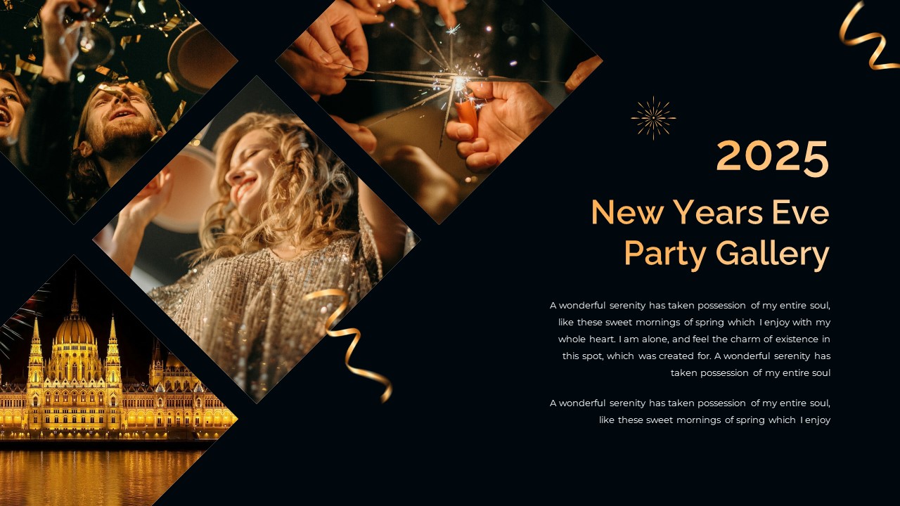 Happy New Years PowerPoint Template, Presentation Templates | GraphicRiver