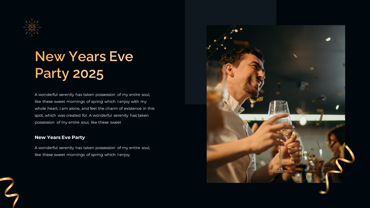 Happy New Years PowerPoint Template, Presentation Templates | GraphicRiver