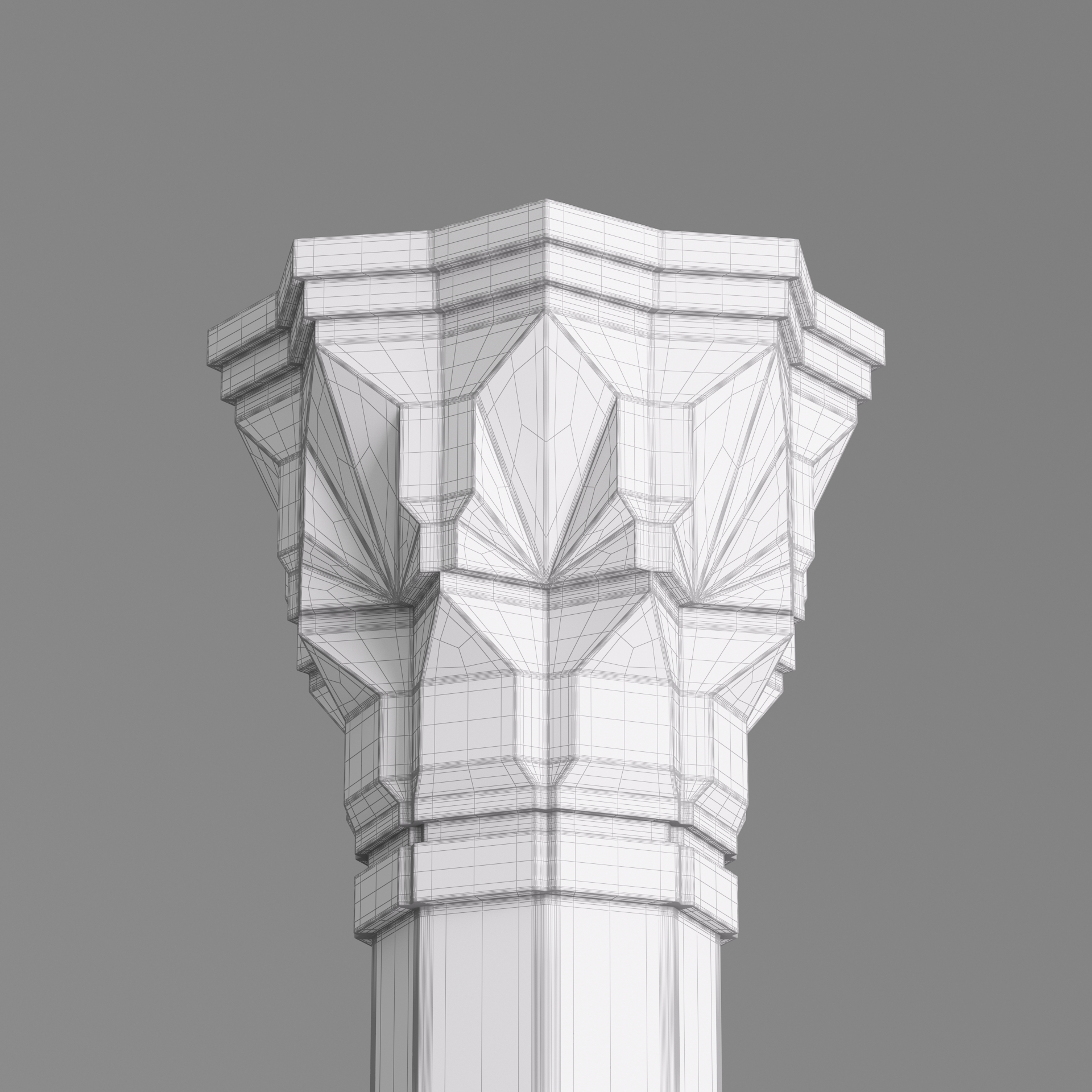 Classic Islamic Column 003 by Elshan_3d_artist | 3DOcean