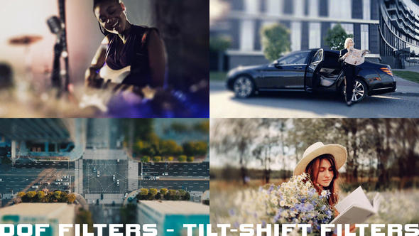 DOF Filters - Tilt-Shift Filters, After Effects Project Files | VideoHive