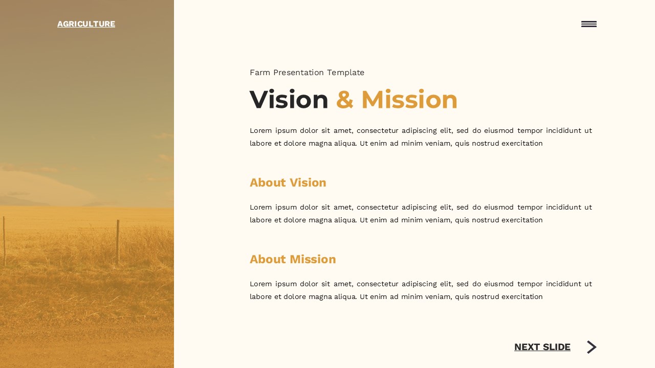 Agriculture - Farm Powerpoint Templates, Presentation Templates ...