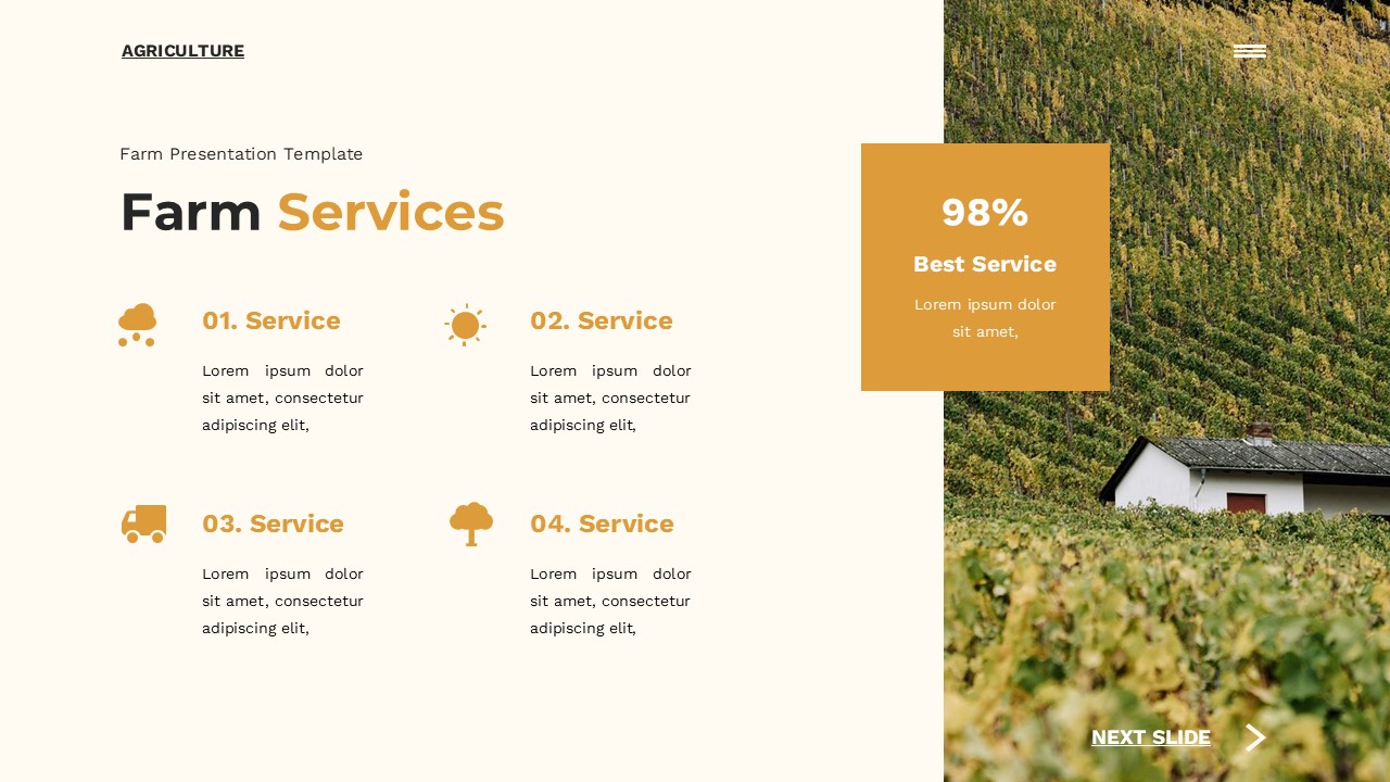 Agriculture - Farm Powerpoint Templates, Presentation Templates ...