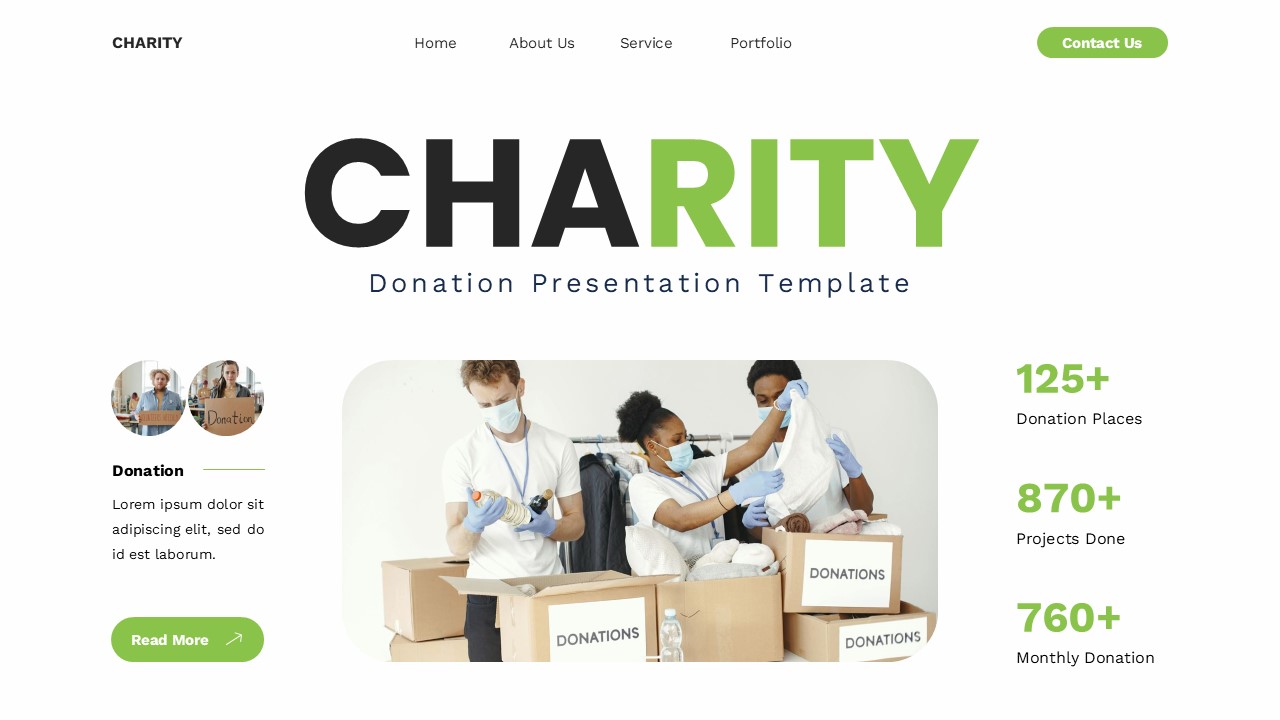 Charity - Donation Powerpoint Templates, Presentation Templates ...
