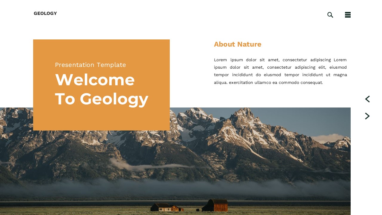 Geology - Nature Google Slide Templates, Presentation Templates ...
