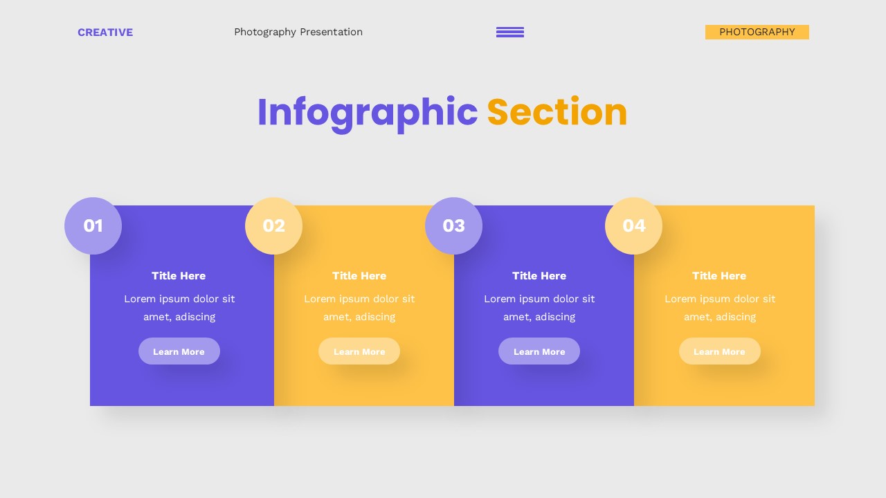 Creative - Photography Powerpoint Templates, Presentation Templates