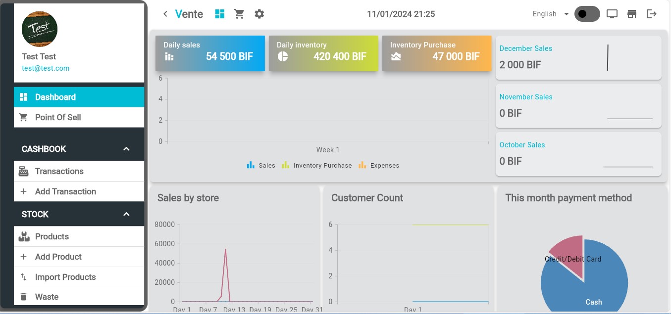 Vente POS - Point of Sale and Inventory Management App for Android, iOS ...