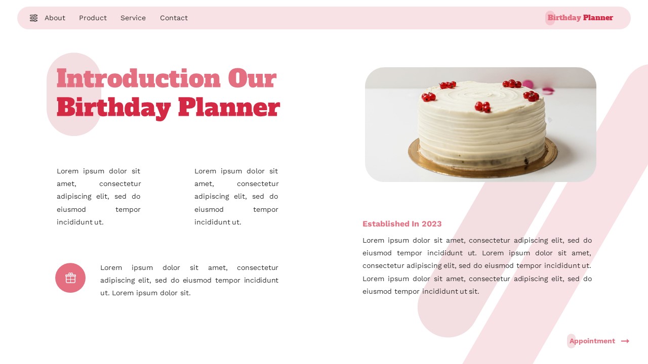 Birthday Planner - Birthday Powerpoint Templates, Presentation Templates