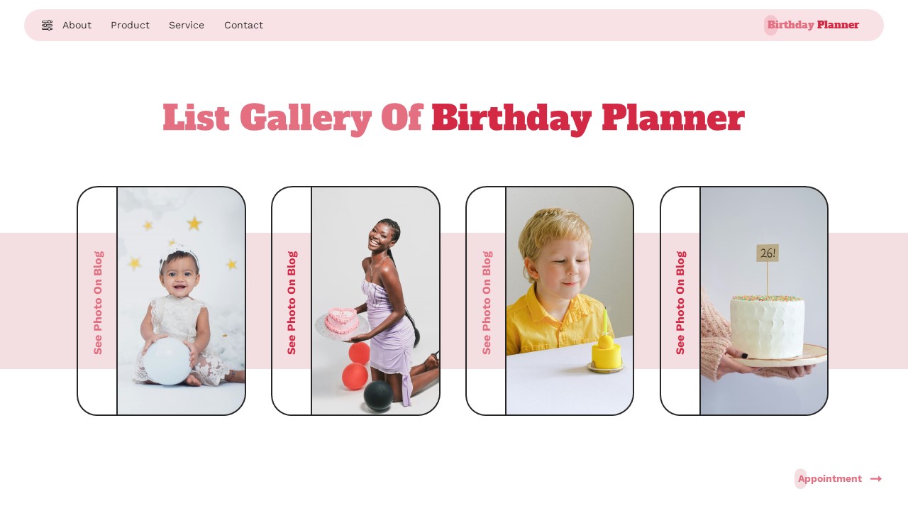 Birthday Planner - Birthday Powerpoint Templates, Presentation Templates
