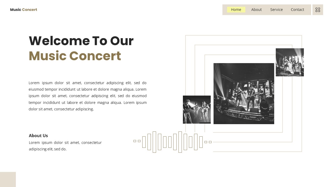Music Concert - Music Powerpoint Templates, Presentation Templates