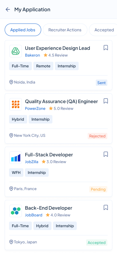 JobBoard - Job Seeker Firebase React Native Expo Mobile App Template by ...