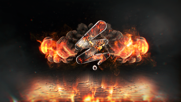 Fire Logo Reveal, After Effects Project Files | VideoHive