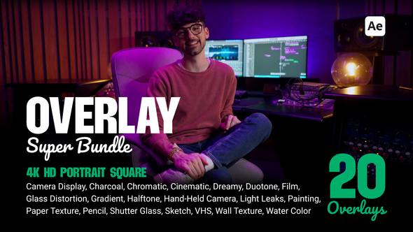 Overlay Super Bundle, After Effects Project Files | VideoHive