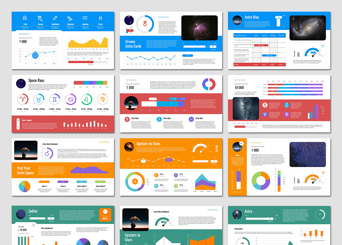 Astra Dashboards PowerPoint Presentation Template, Presentation Templates