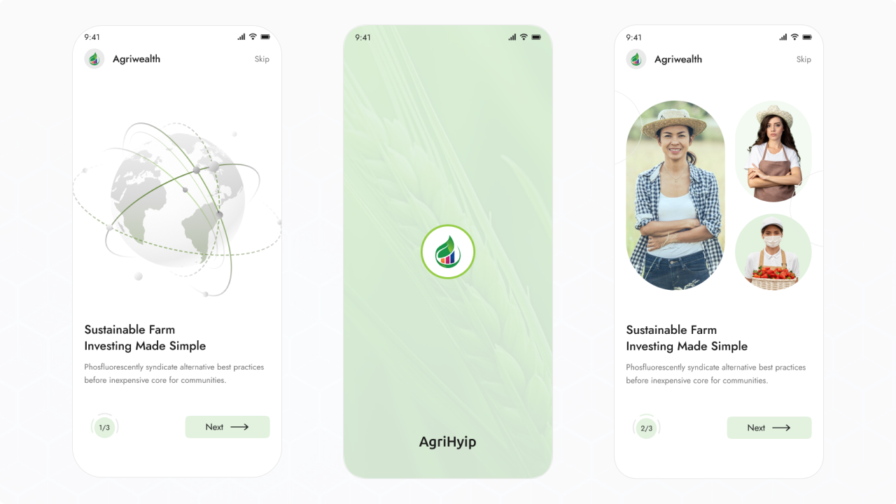 AgriWealth - Agricultural HYIP Investment Mobile Application (Android, iOS) by bug-finder