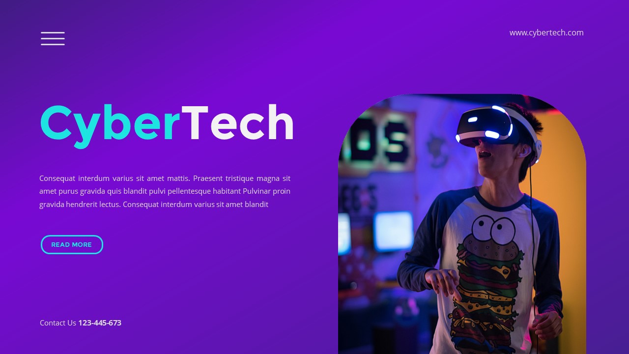 CyberTech - Technology Keynote Template, Presentation Templates ...