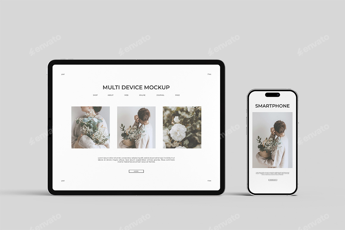 Responsive Device Mockup Scene Creator, Graphics | GraphicRiver