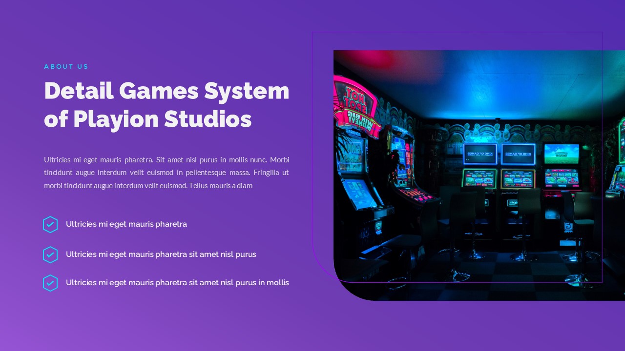 Playion - Gaming Studio Keynote Presentation Template, Presentation ...