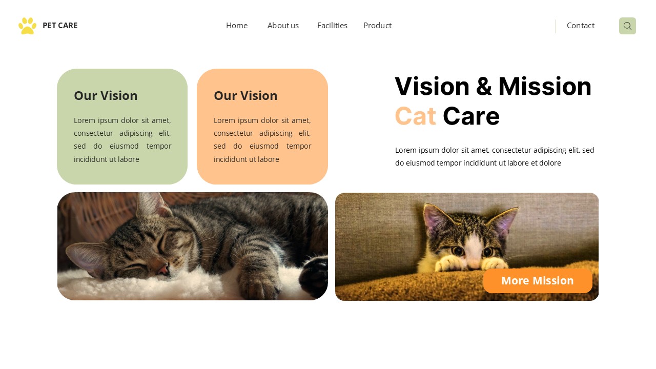 Cat Care - Pet Care Powerpoint Templates, Presentation Templates ...