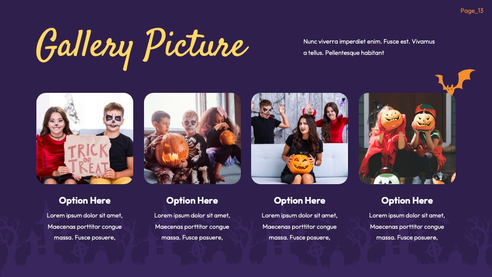 Halloween Celebration Powerpoint Presentation, Presentation Templates
