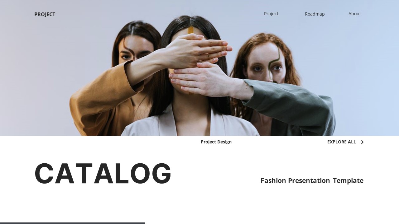 Catalog - Fashion Google Slide Templates, Presentation Templates ...