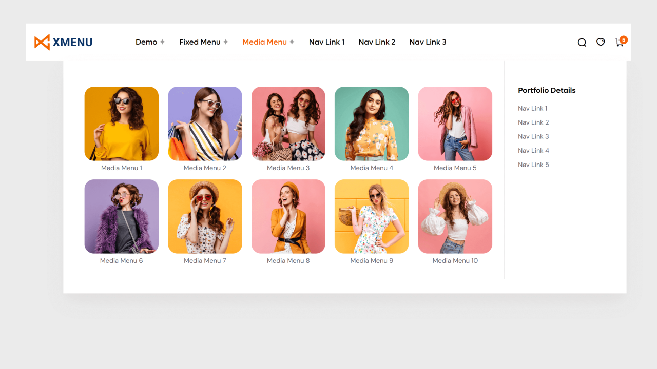 XMENU - Ultimate Responsive Mega Menu by IndianCoder | CodeCanyon