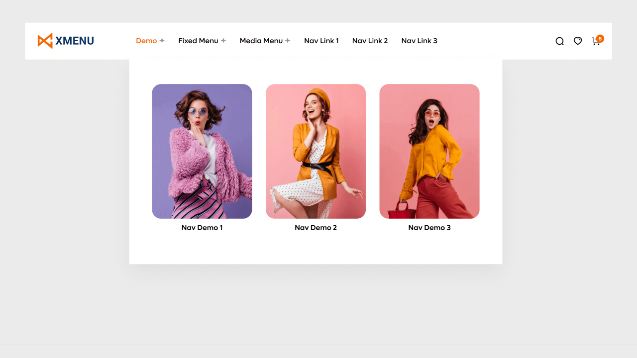 XMENU - Ultimate Responsive Mega Menu by IndianCoder | CodeCanyon