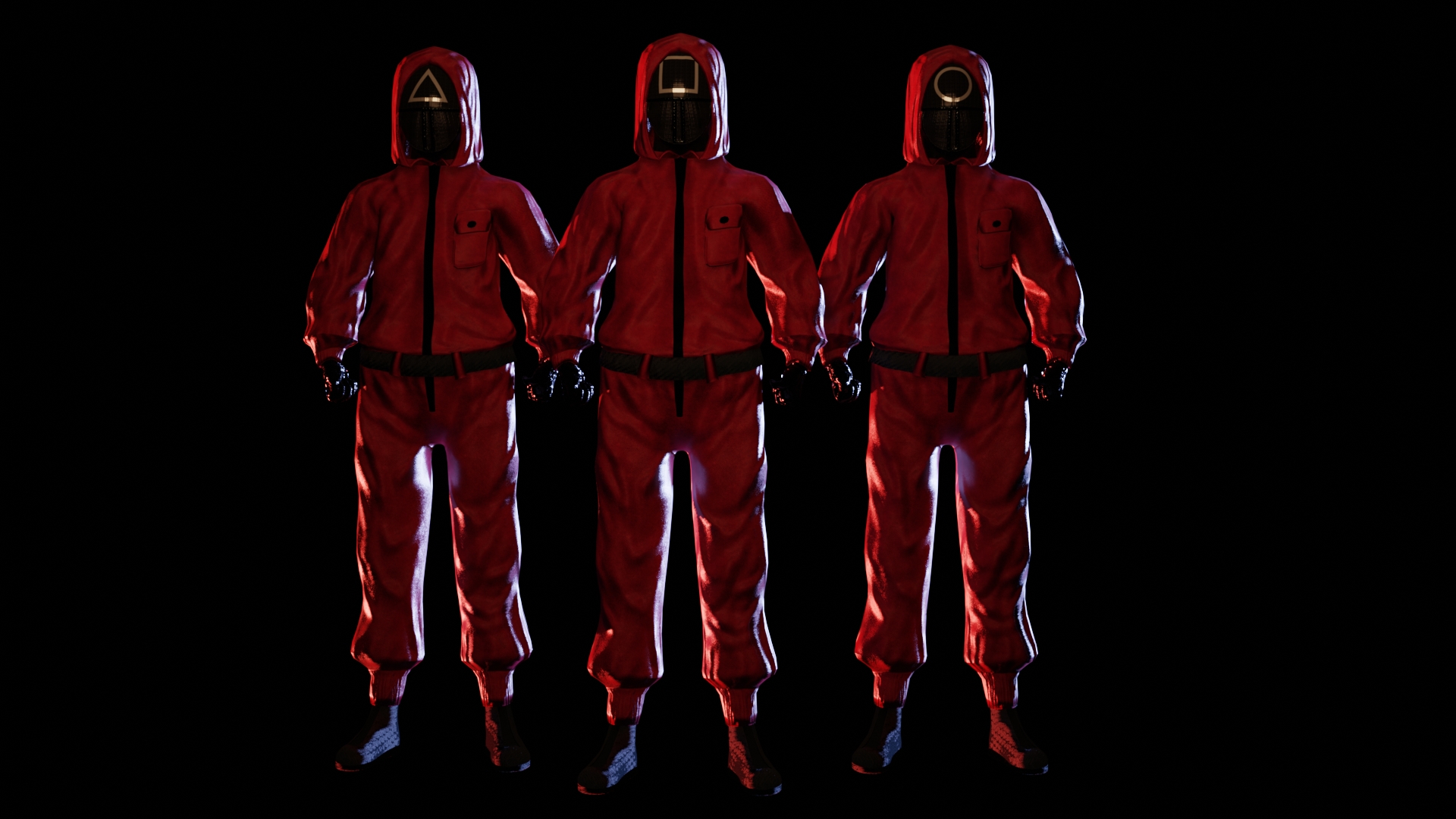 Squid Game Squad by ZeroVert | 3DOcean