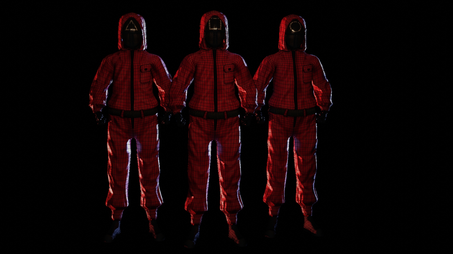 Squid Game Squad by ZeroVert | 3DOcean