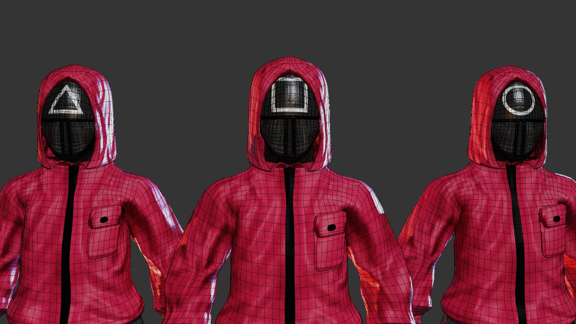 Squid Game Squad by ZeroVert | 3DOcean