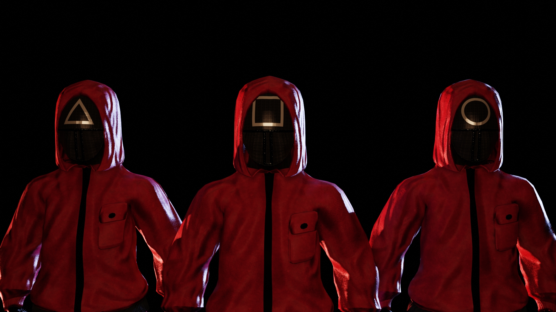 Squid Game Squad by ZeroVert | 3DOcean