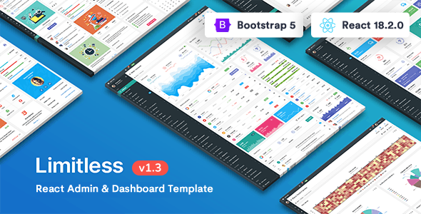 Limitless - React Admin & Dashboard Template by Themesbrand | ThemeForest