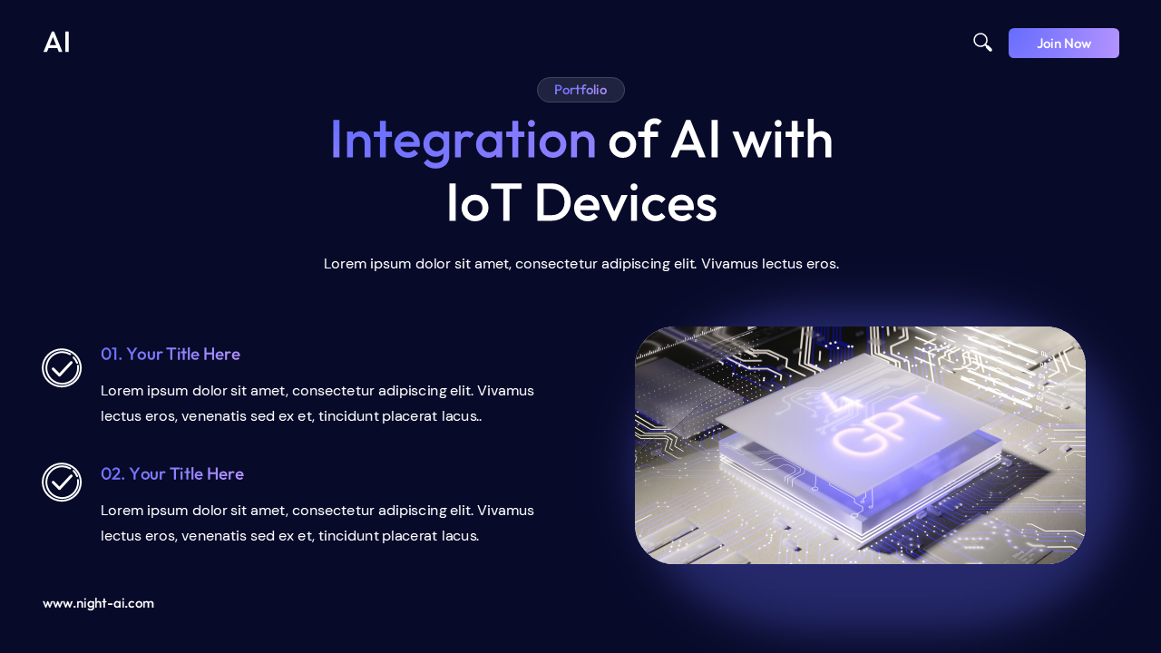 Night-AI - Artificial Intelligence AI Presentation Template ...