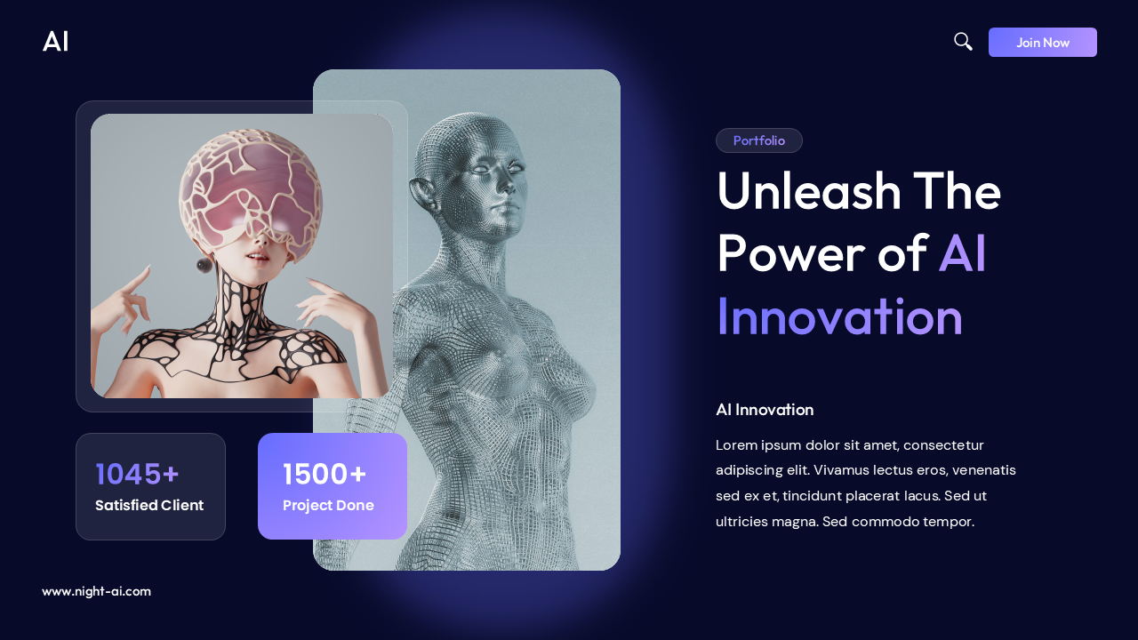 Night-AI - Artificial Intelligence AI Presentation Template ...